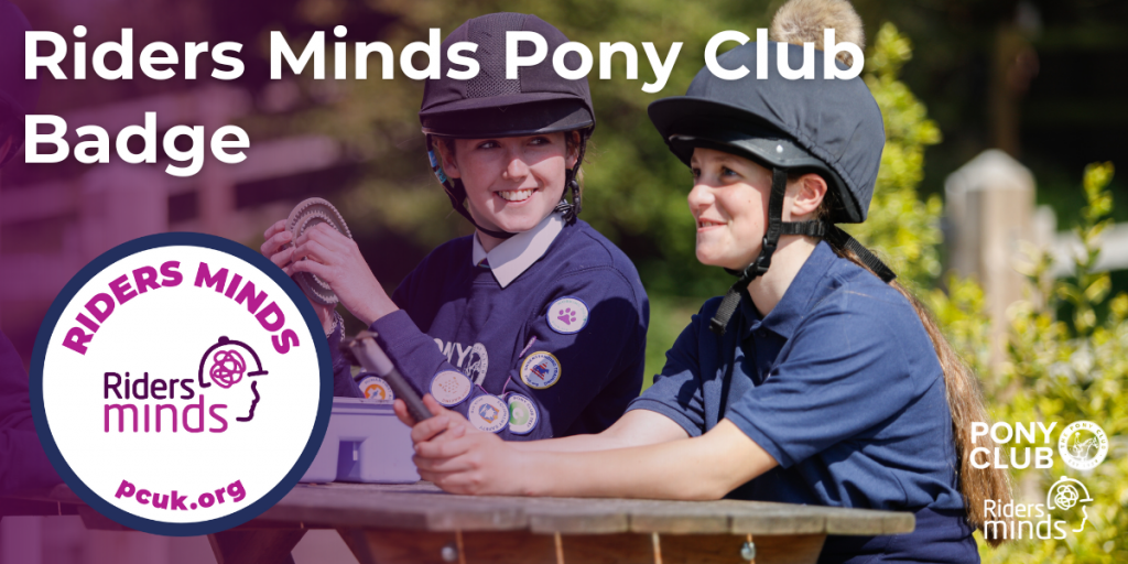 Pony Club launches the Riders Minds Achievement Badge - Riders Minds